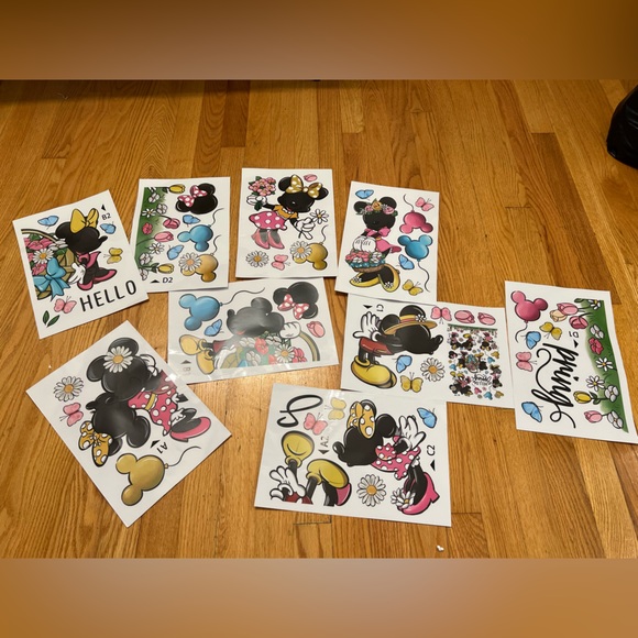 Office | Mickey And Minnie Mouse Window Decals Set | Poshmark